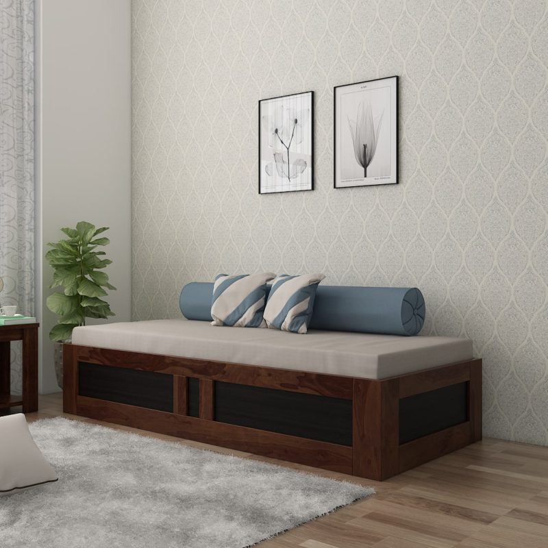 KOSMO WOODLAND DAY BED SHEESHAM – Furniture Online