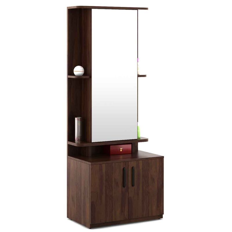 KOSMO DRESSING TABLE ORA WALNUT RIGATO WOODPORE – Furniture Online